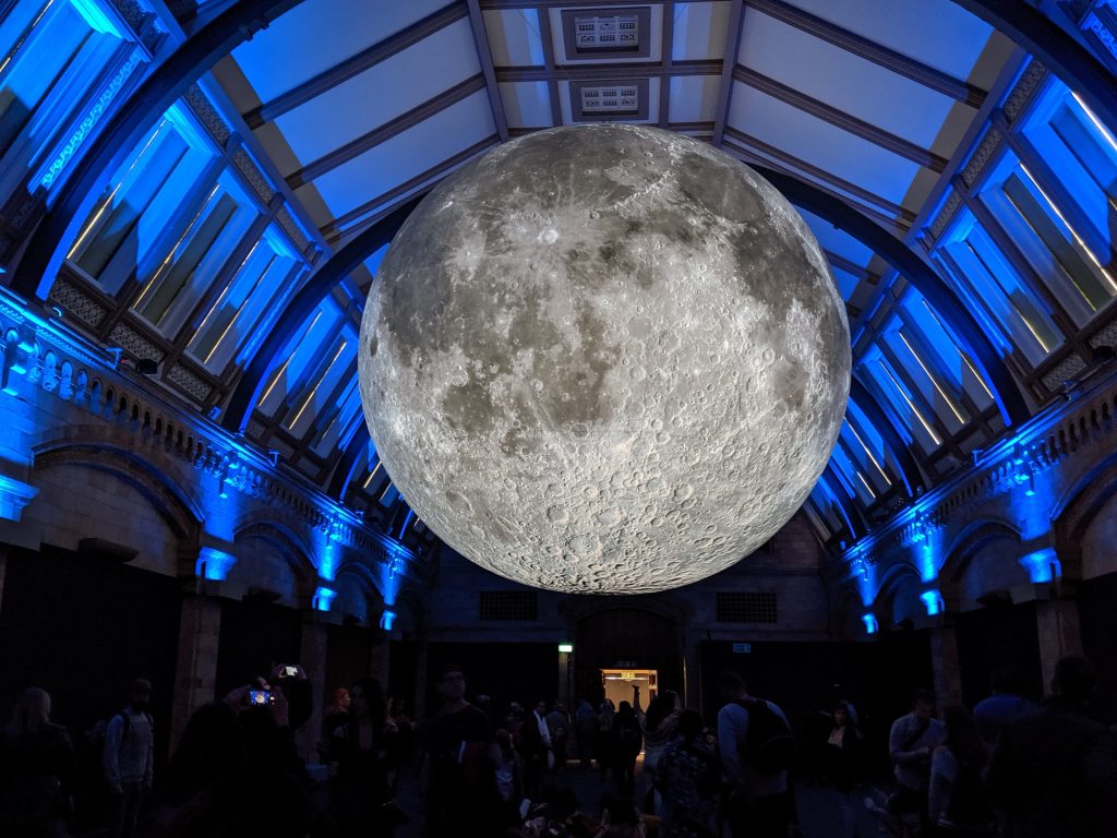 Visit the Moon at the Natural History museum, London - 5 things to do today